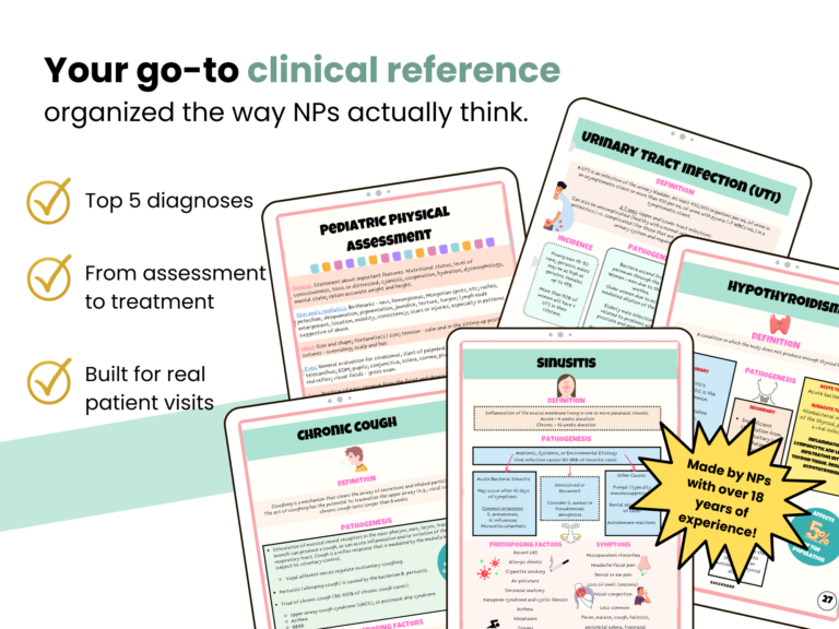 Family Nurse Practitioner Clinical Guide | Primary Care NP Study ...