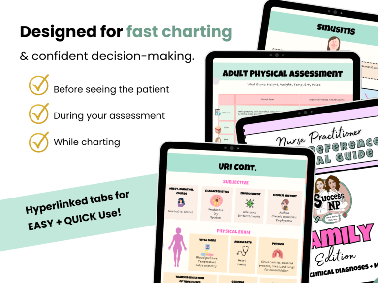 Family Nurse Practitioner Clinical Guide | Primary Care NP Study ...