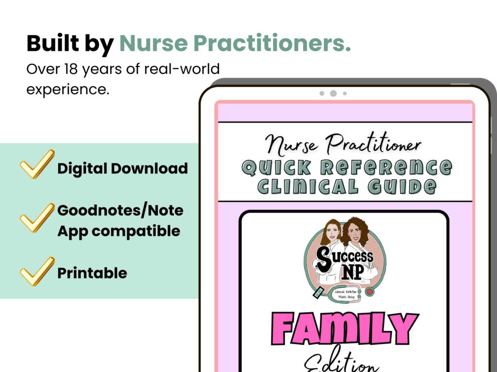 Family Nurse Practitioner Clinical Guide | Primary Care NP Study ...