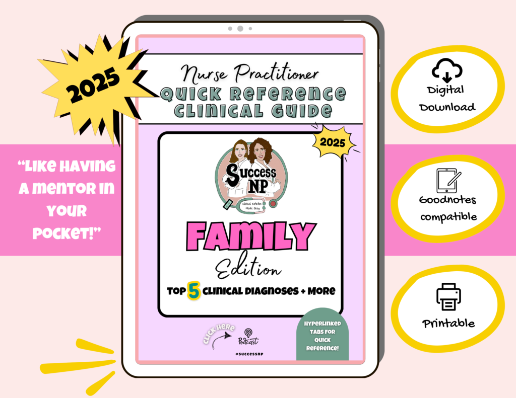 Family Nurse Practitioner Quick Clinical Guide & Study Reference | Essential NP Resources ...