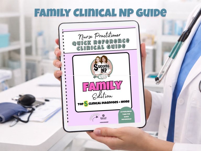 Family Nurse Practitioner Clinical Guide | Primary Care NP Study ...