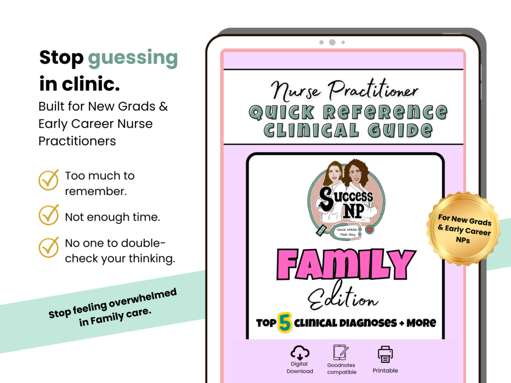 Family Nurse Practitioner Clinical Guide | Primary Care NP Study ...